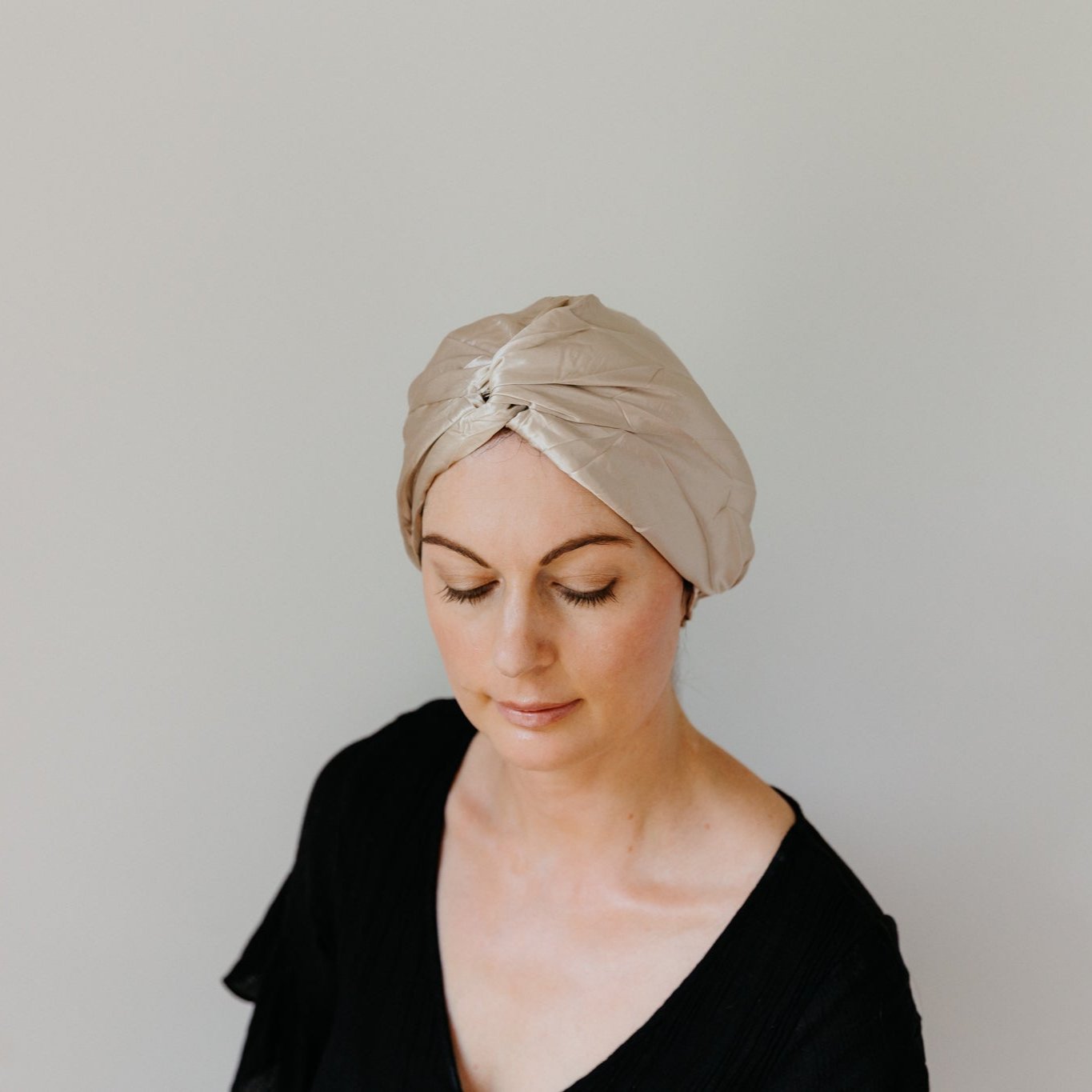 Silk Hair Turban – Halo Haircare Society