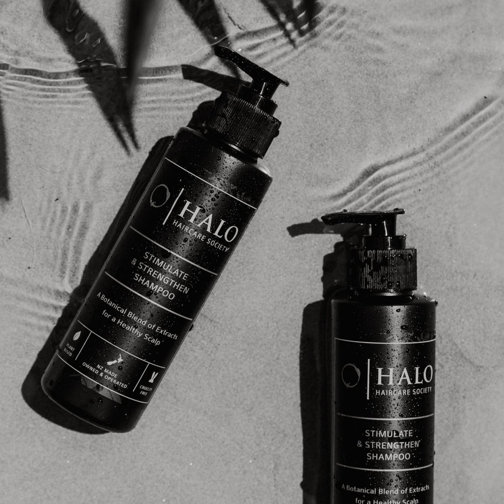 Stimulate and Strengthen Shampoo – Halo Haircare Society